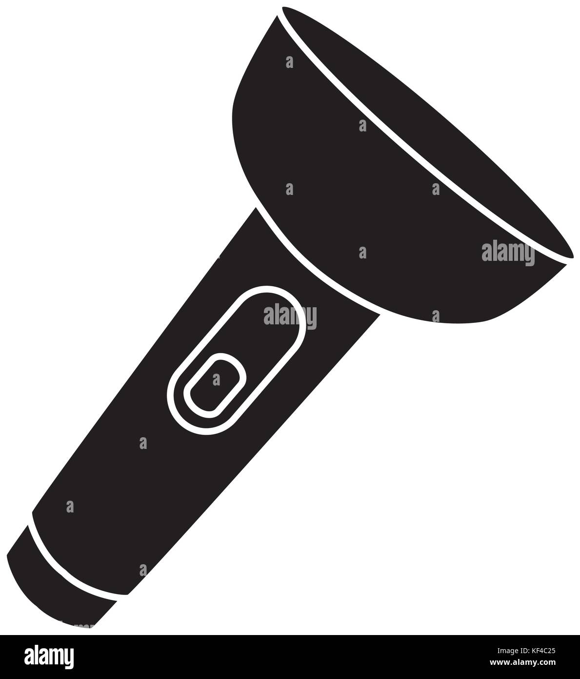 Flashlight isolated symbol Stock Vector Image & Art - Alamy