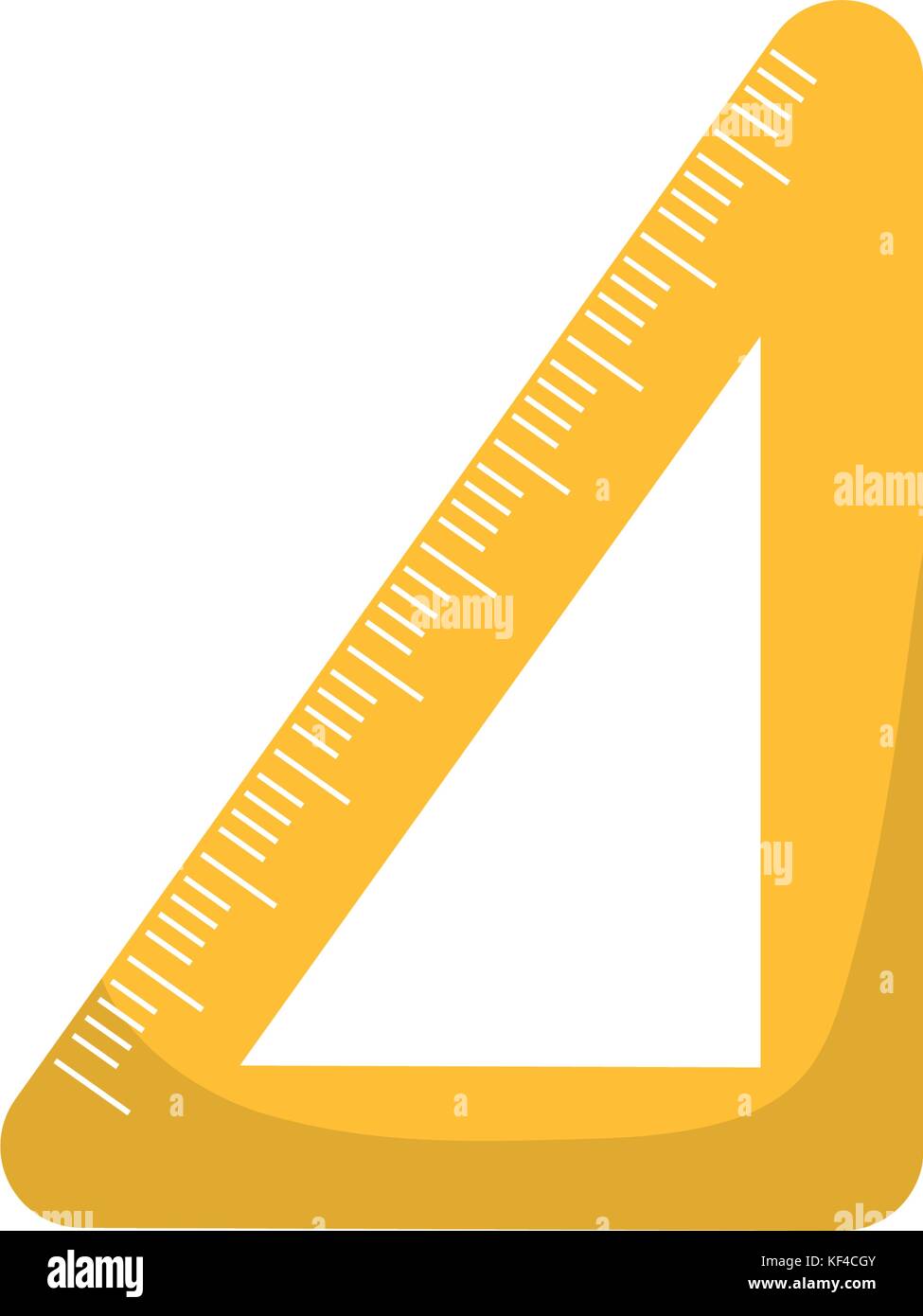 school triangle ruler object design Stock Vector Image & Art - Alamy