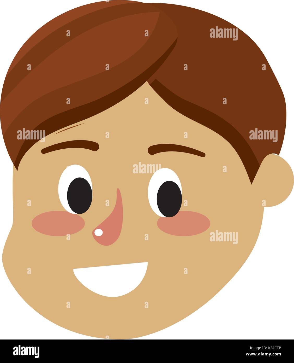 avatar boy head with hairstyle design Stock Vector Image & Art - Alamy