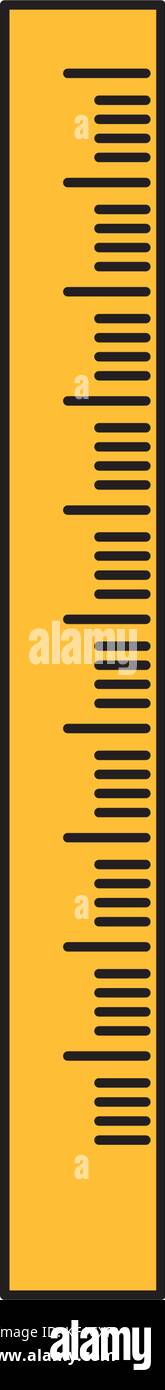 school ruler object design to education Stock Vector Image & Art - Alamy