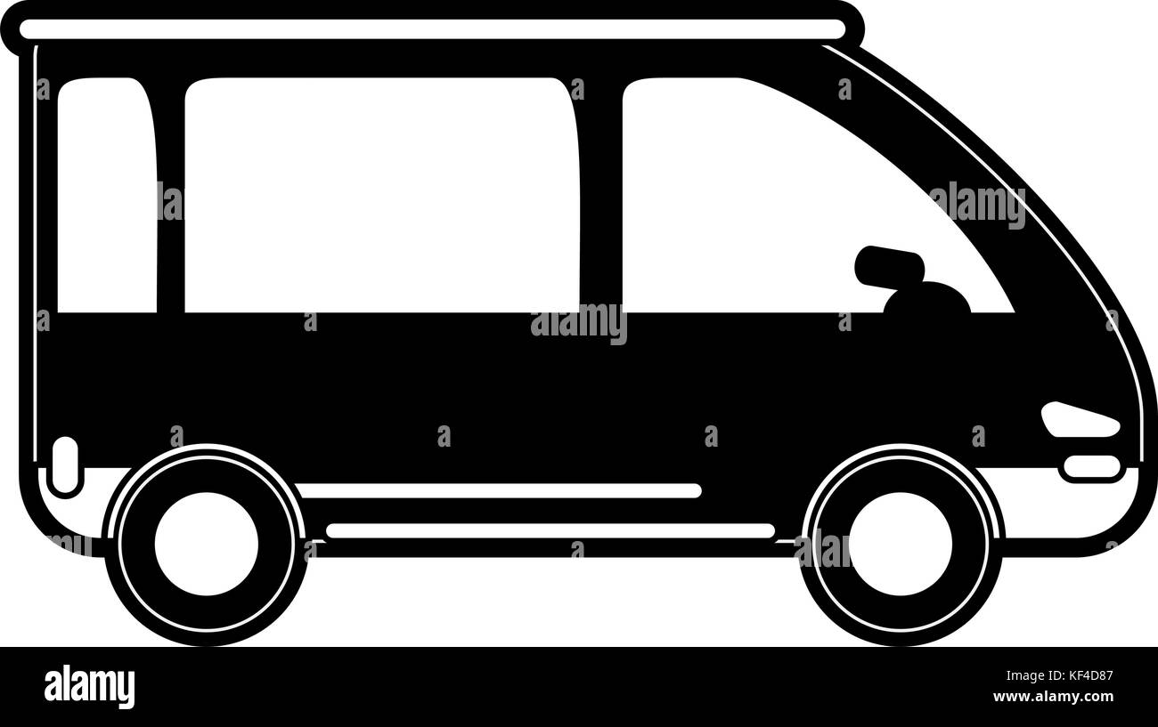 Van vehicle isolated Stock Vector Image & Art - Alamy