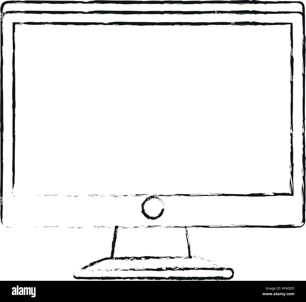 computer monitor icon image Stock Vector Image & Art - Alamy