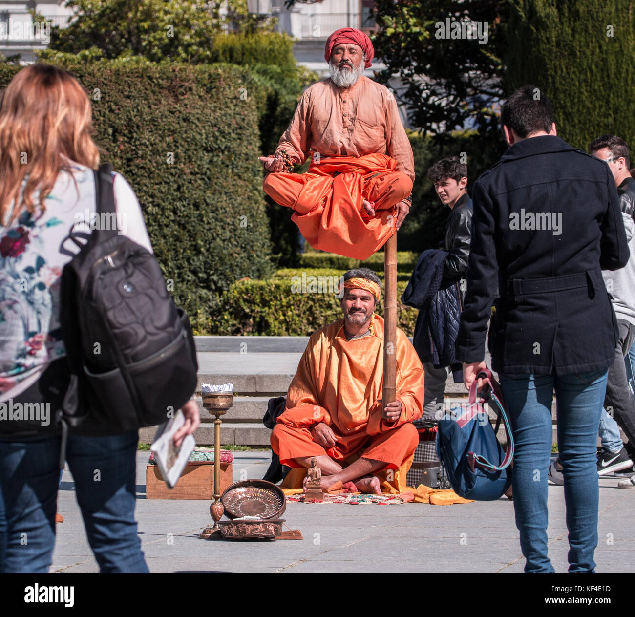 Indian street performer hi-res stock photography and images - Alamy