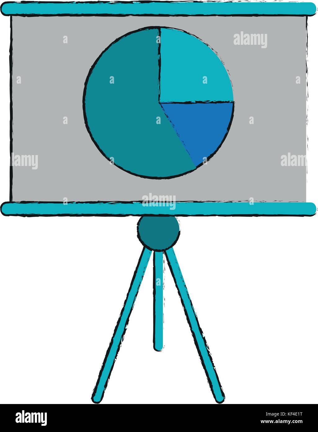 User interface pie chart Stock Vector Images - Alamy