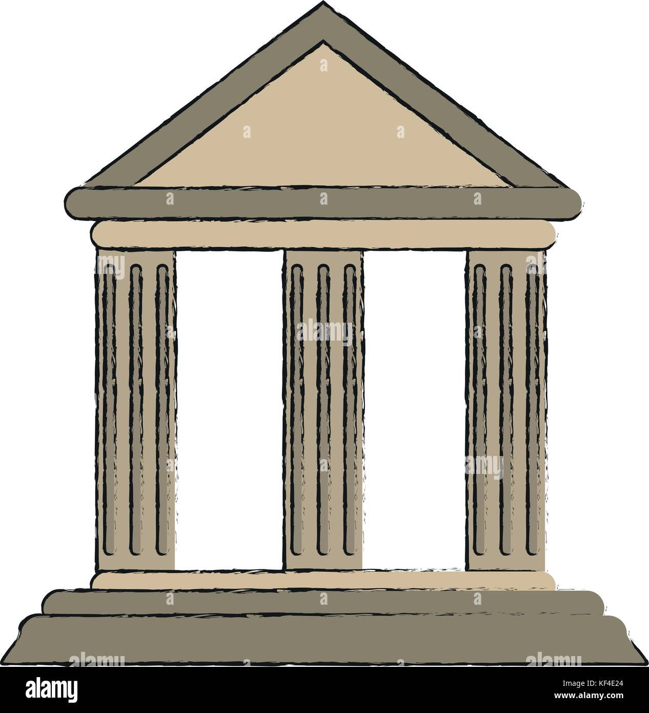 ancient greek building icon image Stock Vector Image & Art - Alamy