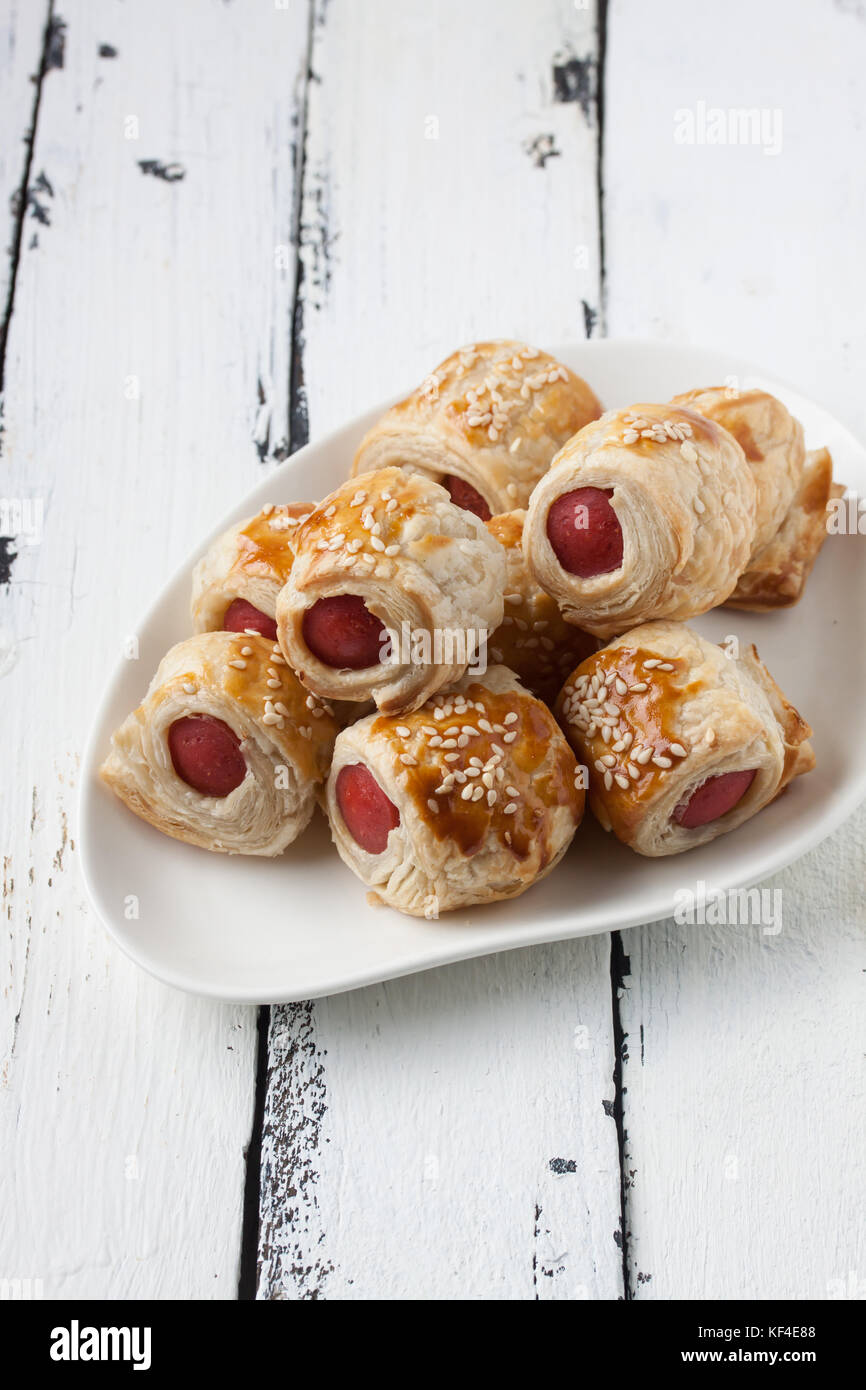 Sausage roll eating hi-res stock photography and images - Alamy