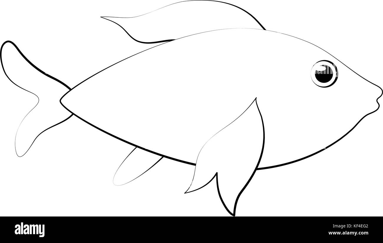 fish sideview icon image Stock Vector Image & Art - Alamy