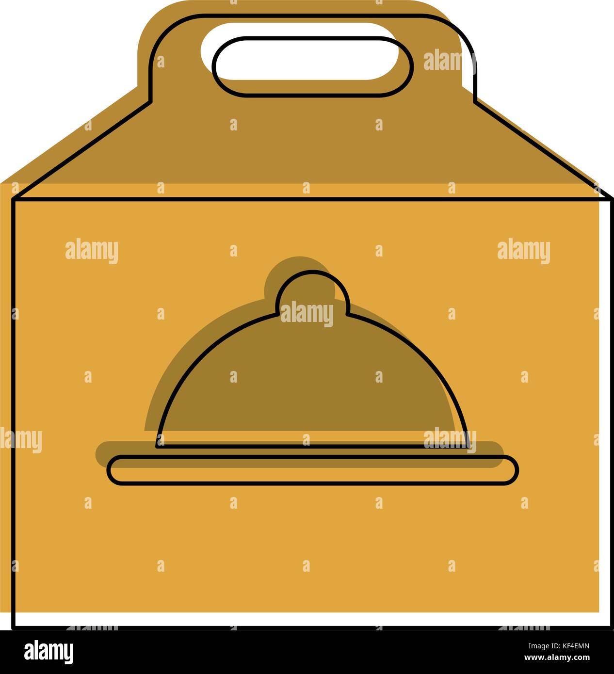 takeout box fast food icon image Stock Vector Image & Art - Alamy