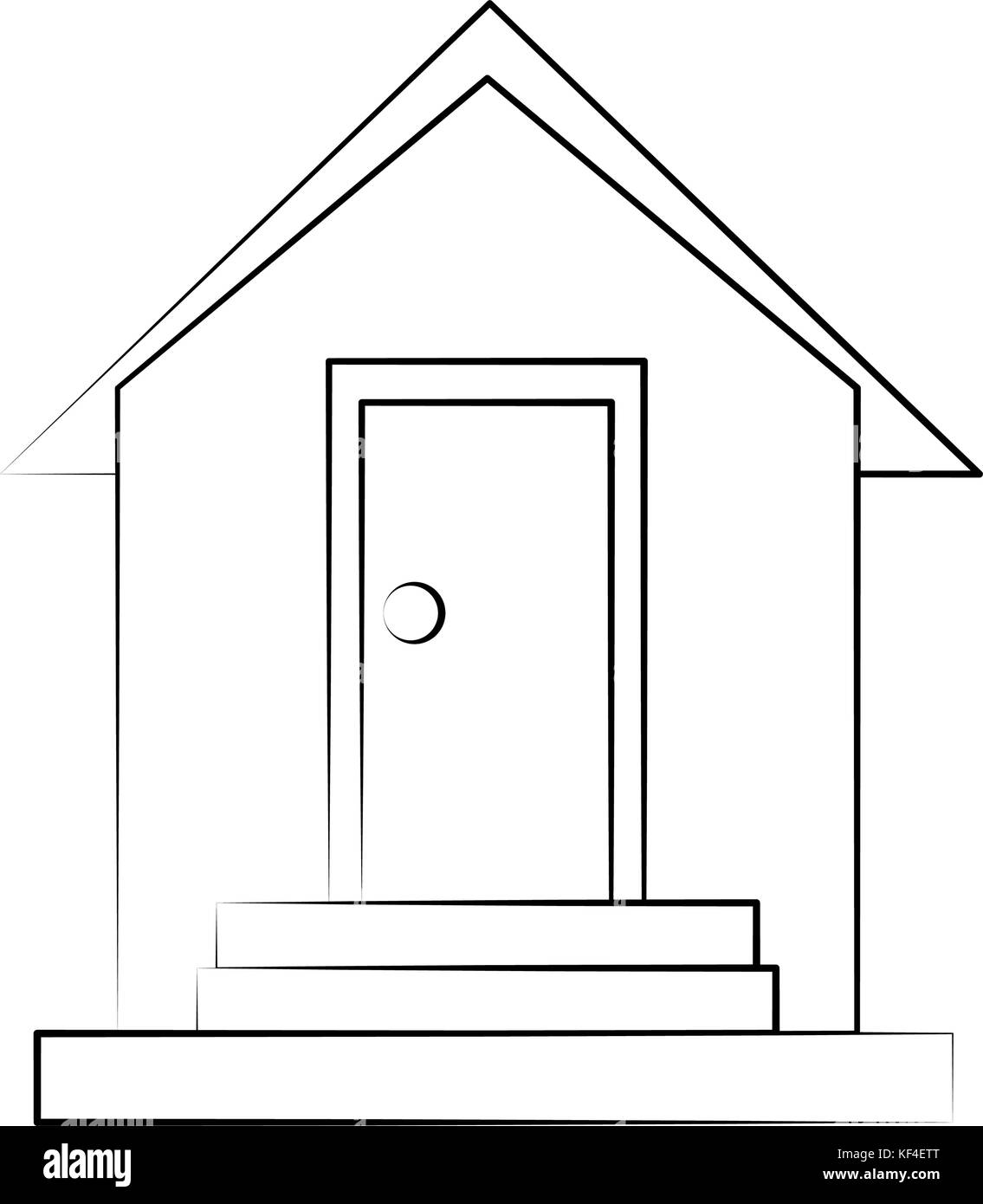 family home or one story house icon image Stock Vector Image & Art - Alamy