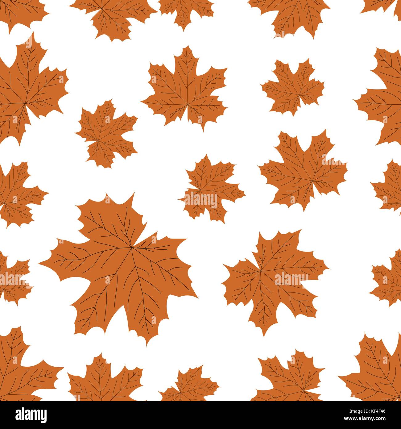 Golden autumn leaves line Stock Vector Images - Alamy