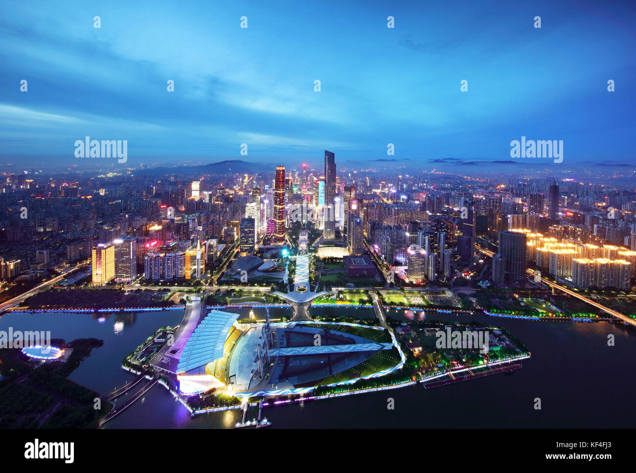Pearl river tower in guangzhou hi-res stock photography and images - Alamy