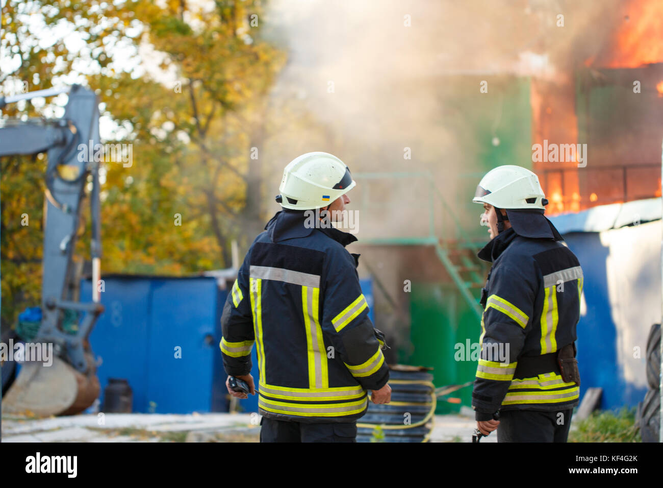 Safety house fire drill hi-res stock photography and images - Alamy