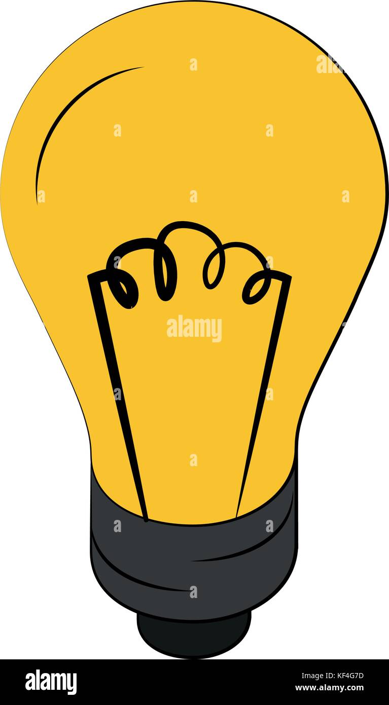 lit lightbulb icon image Stock Vector Image & Art - Alamy