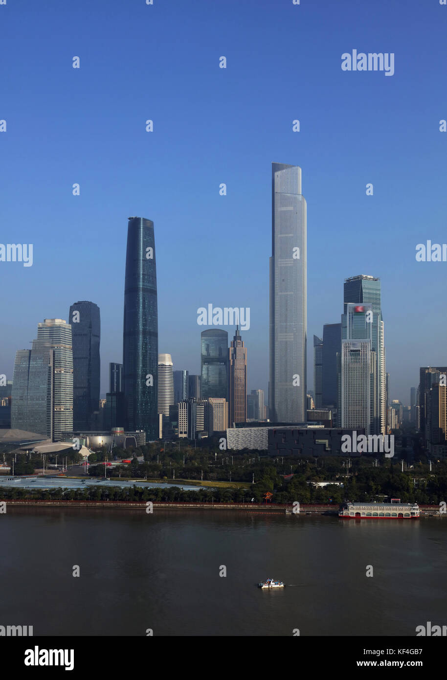 The building of Guangzhou city in Guangdong province,China Stock Photo ...