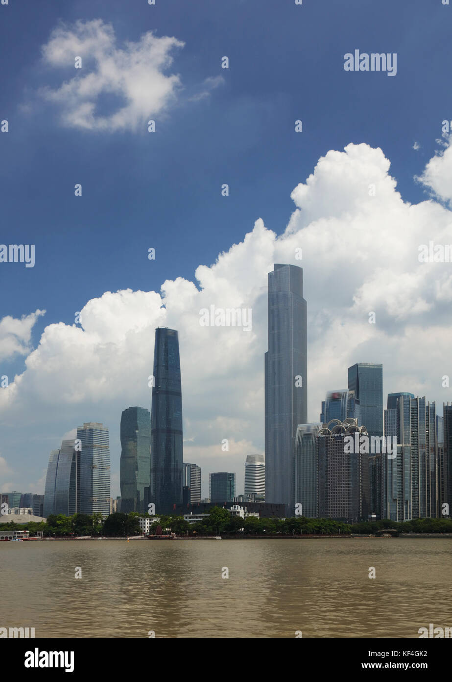The building of Guangzhou city in Guangdong province,China Stock Photo ...