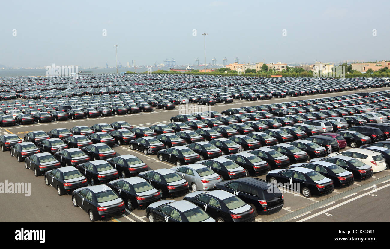 Nansha port of Guangzhou City,Guangdong Province,China Stock Photo - Alamy
