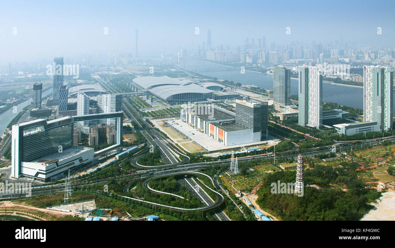 Guangzhou international convention and exhibition center hi-res stock ...