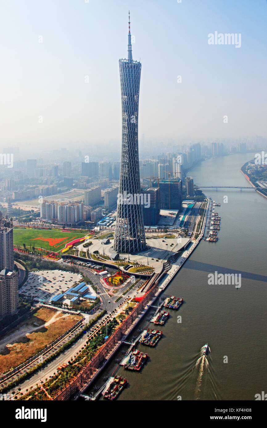 The building of Guangzhou city in Guangdong province,China Stock Photo ...