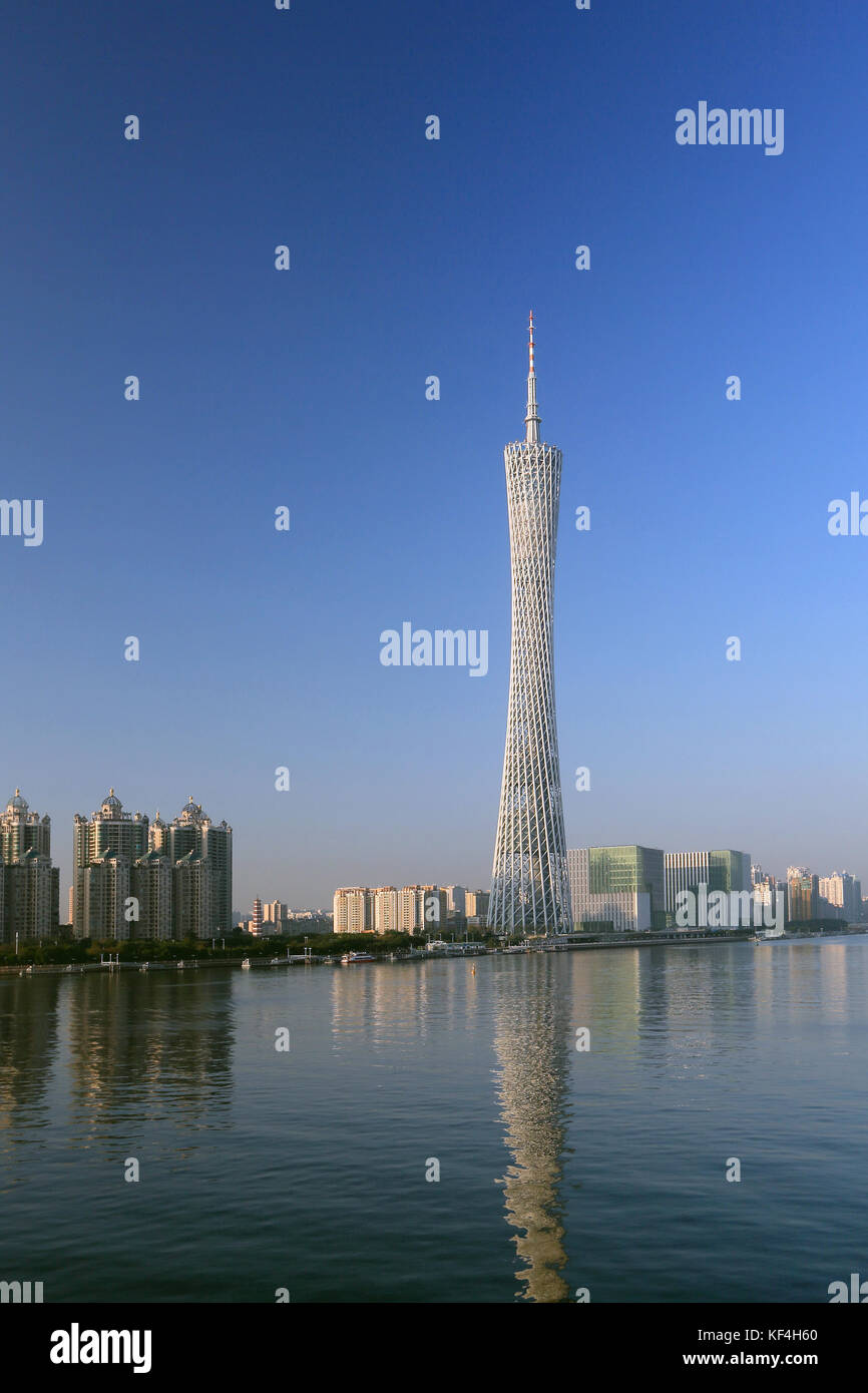 The building of Guangzhou city in Guangdong province,China Stock Photo ...