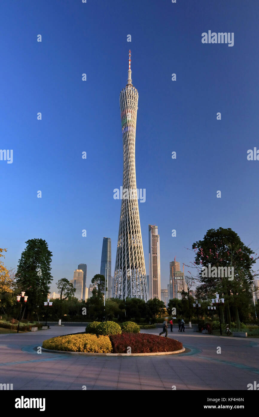 Guangzhou cityscape canton tower square hi-res stock photography and ...