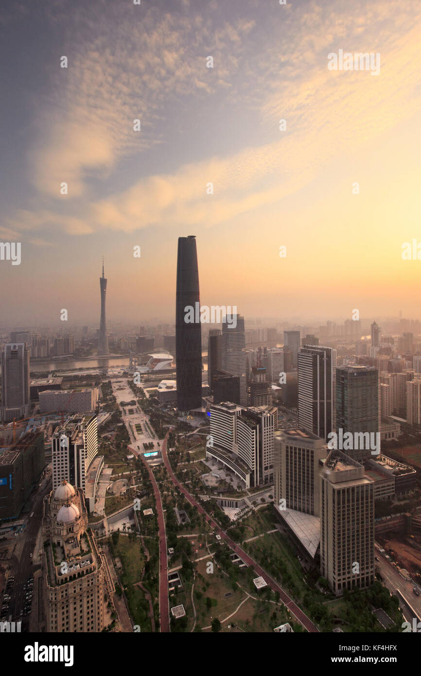 The building of Guangzhou city in Guangdong province,China Stock Photo ...