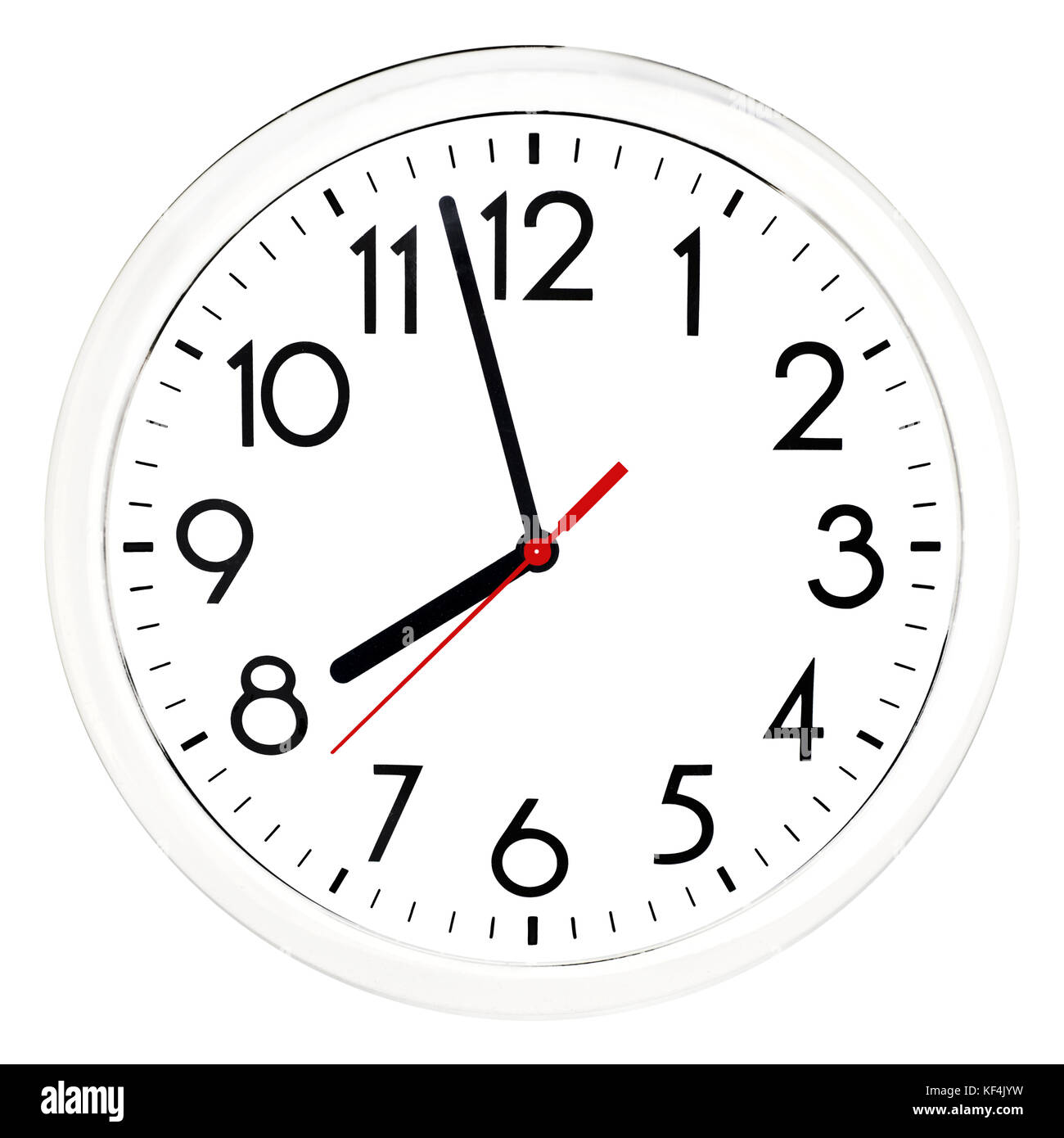 Clock 8.20 High Resolution Stock Photography and Images - Alamy