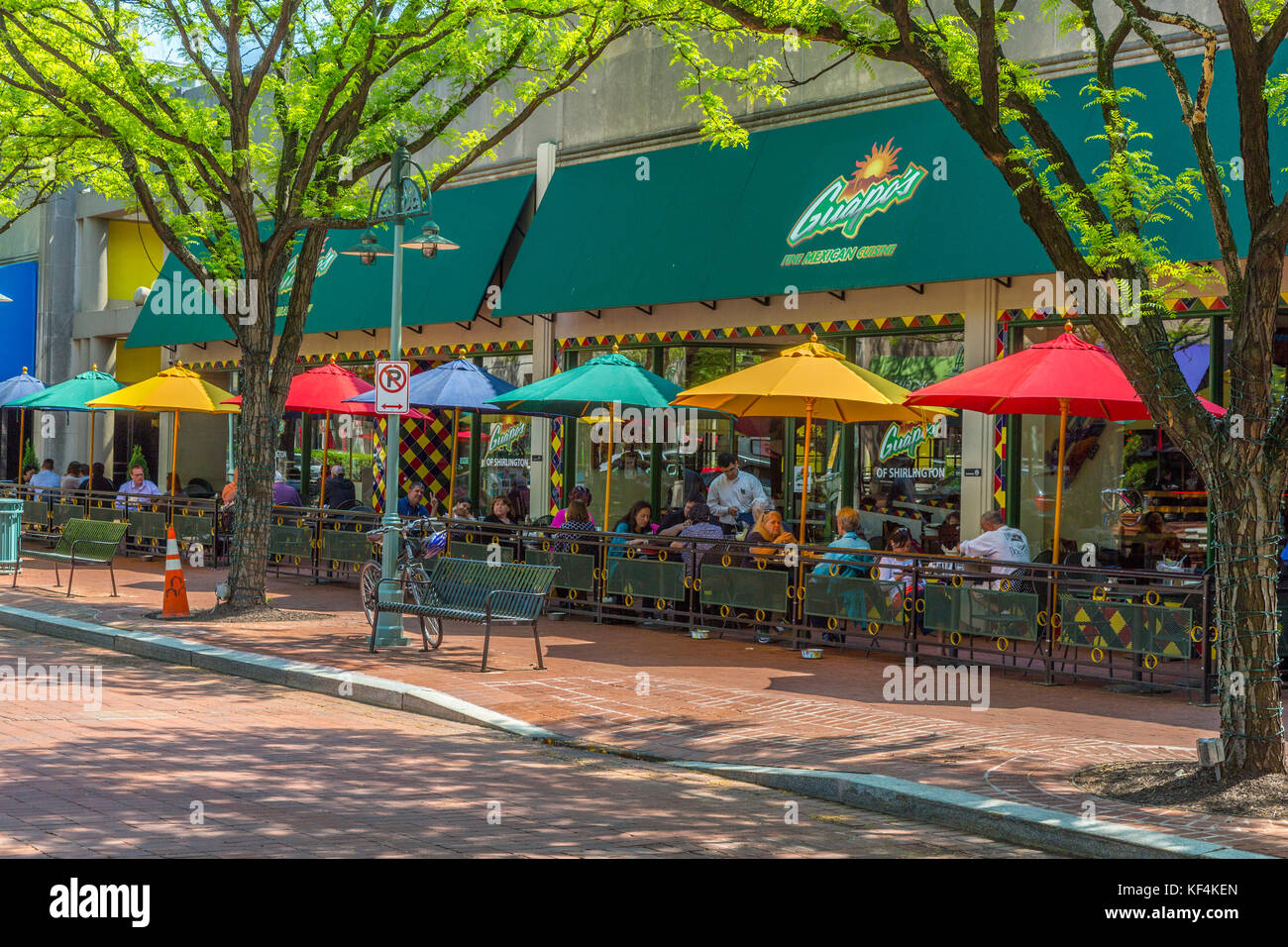 Shirlington Village, Arlington, Virginia. Outdoor Dining at a ...