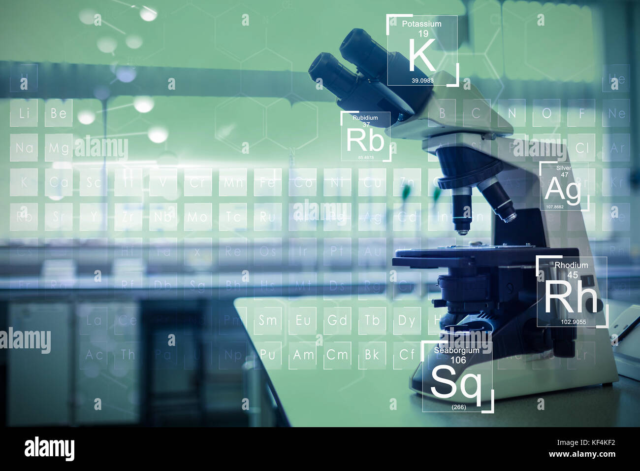 Periodic table green screen hi-res stock photography and images - Alamy