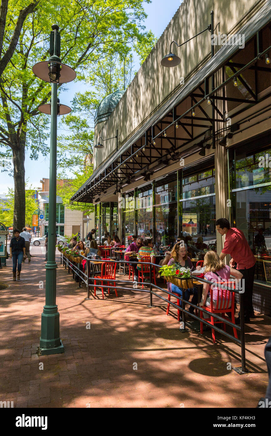 Shirlington Village, Arlington, Virginia. Outdoor Dining at a ...
