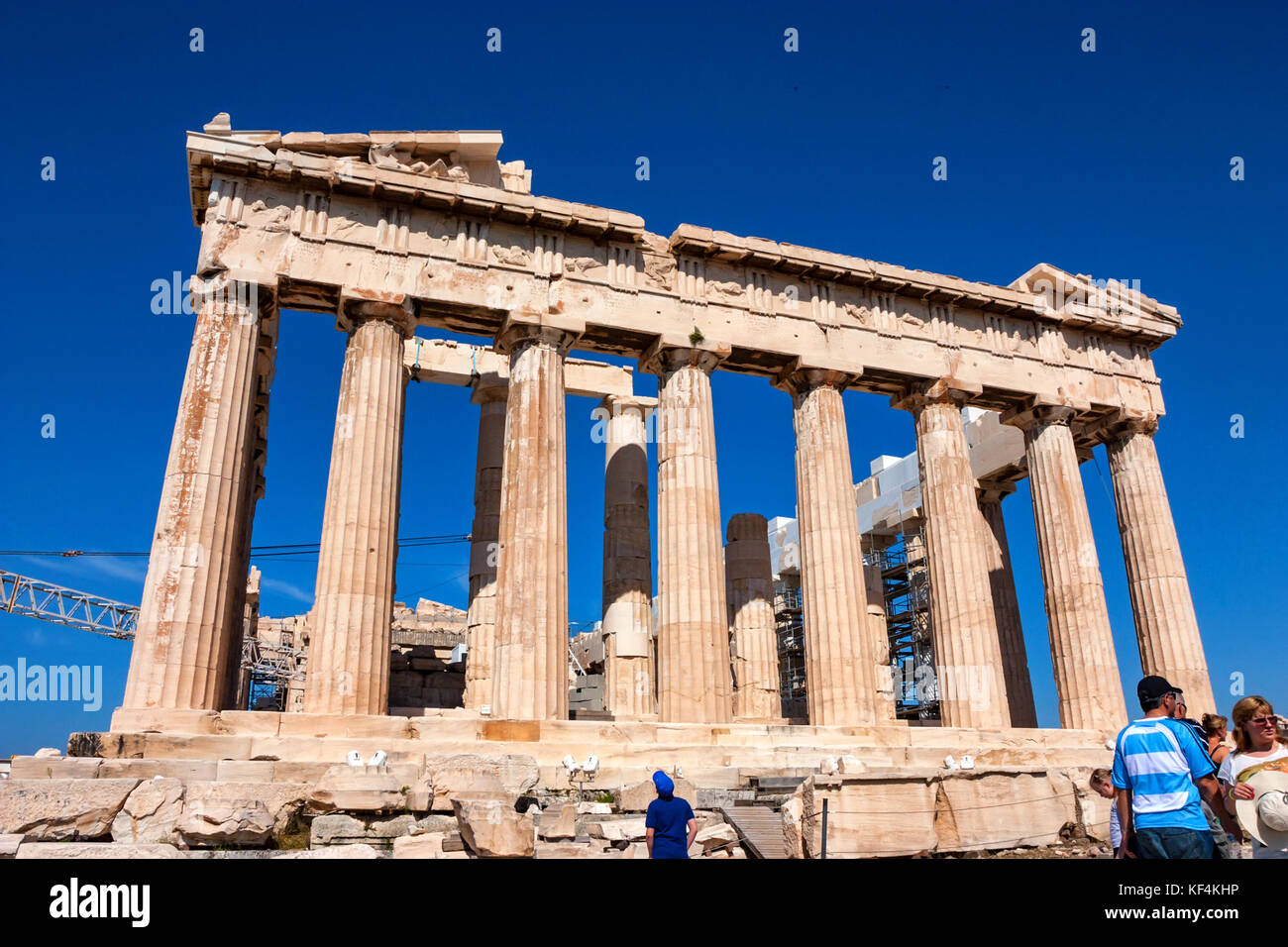 ATHENS, GREECE - JUNE, 2011: Parthenon ruins Stock Photo - Alamy