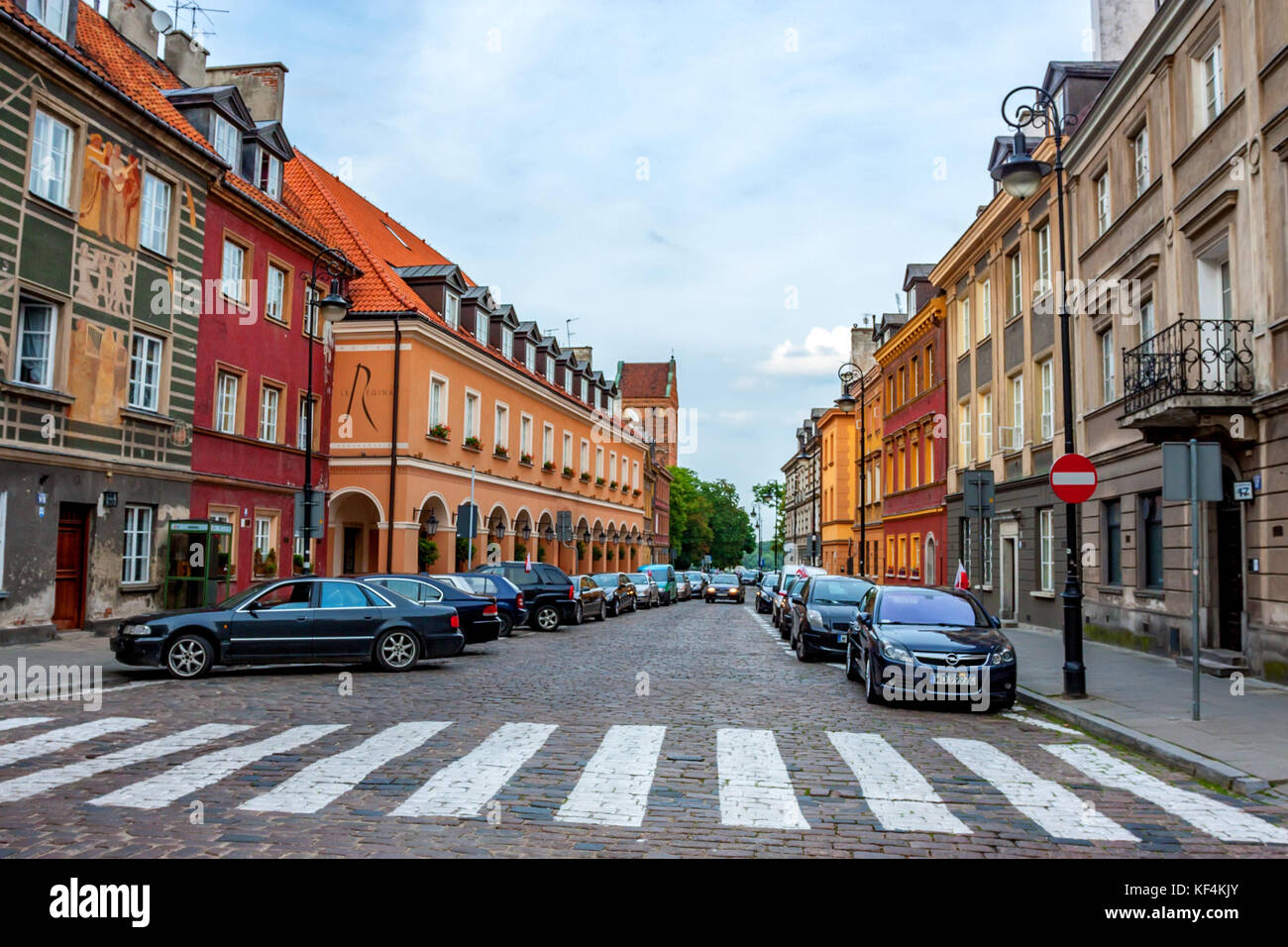 Warsaw streets hi-res stock photography and images - Alamy