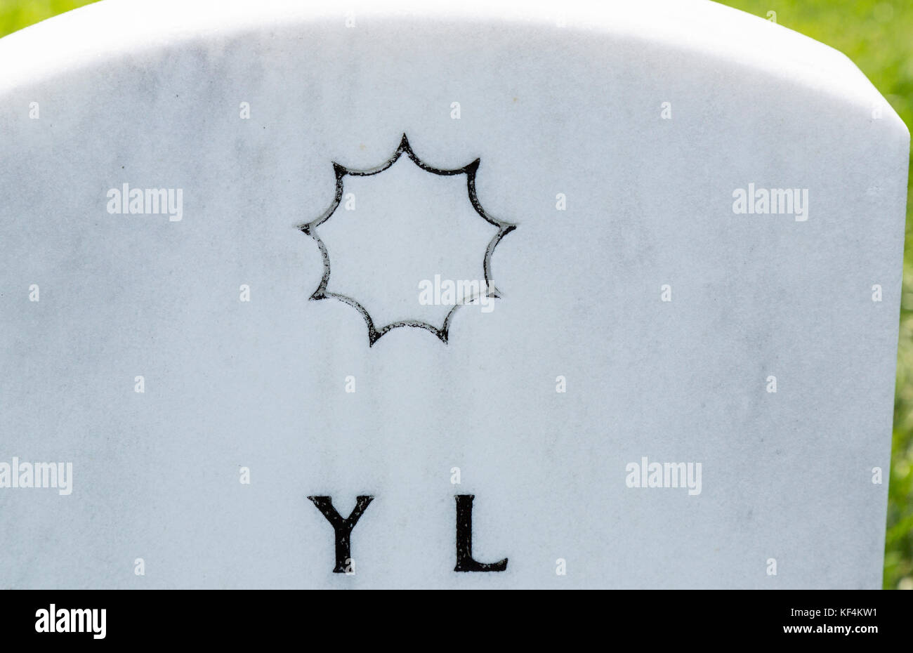 Arlington National Cemetery, Arlington, Virginia, USA. Gravestone with ...