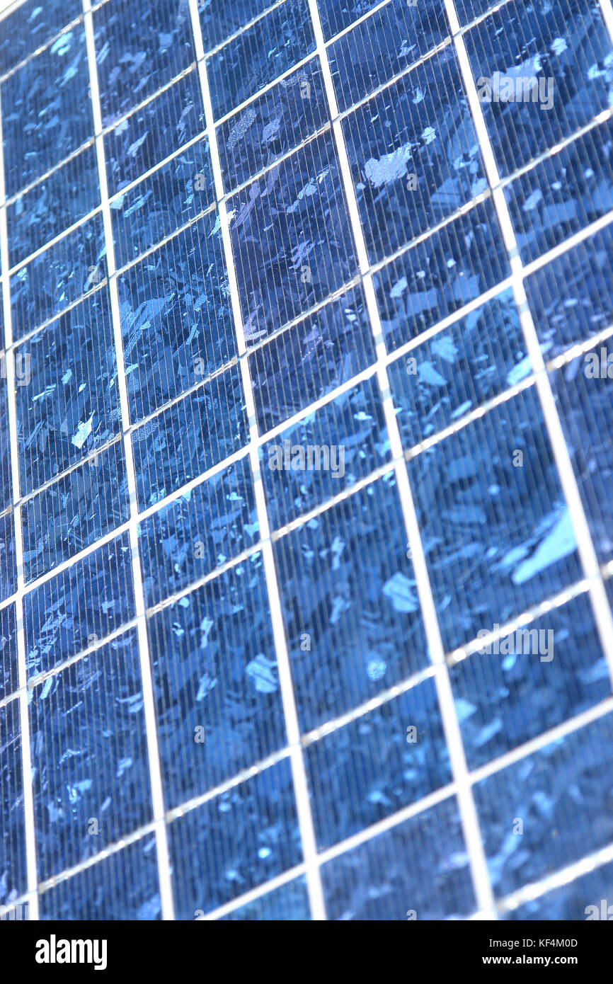 Closeup of solar cell panel Stock Photo - Alamy