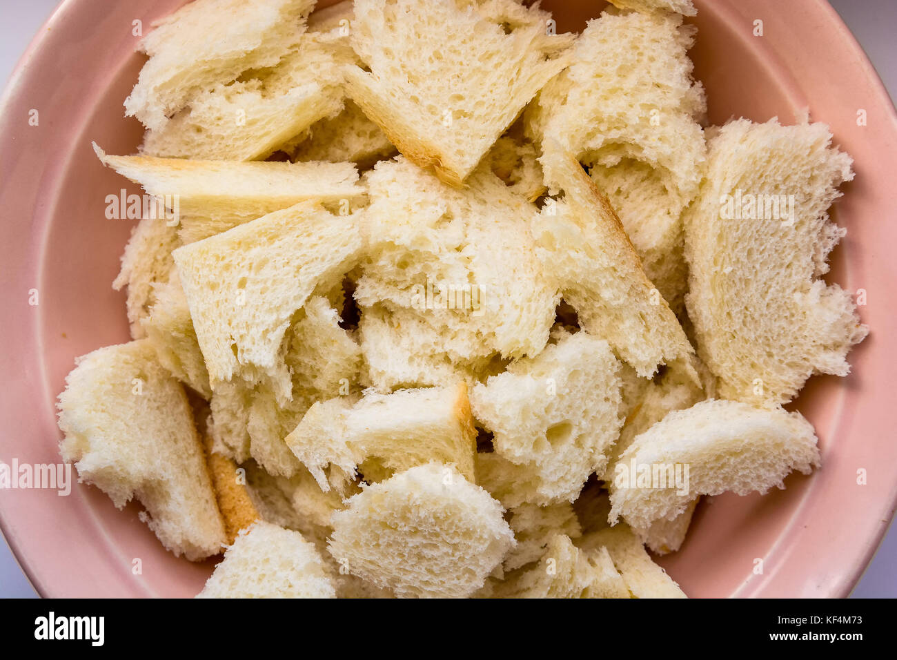 White bread crumb in glass bowl for cooking cutlets Stock Photo - Alamy