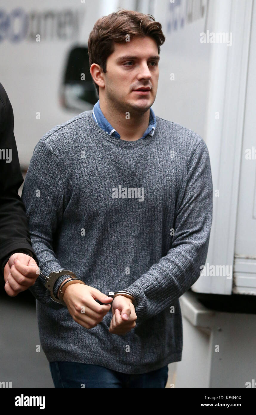 Daryll Rowe arrives at Lewes Crown Court. Rowe is accused of ...