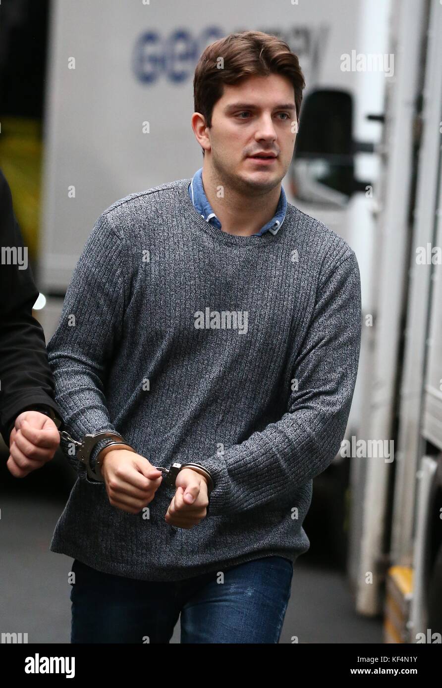 Daryll Rowe arrives at Lewes Crown Court. Rowe is accused of ...