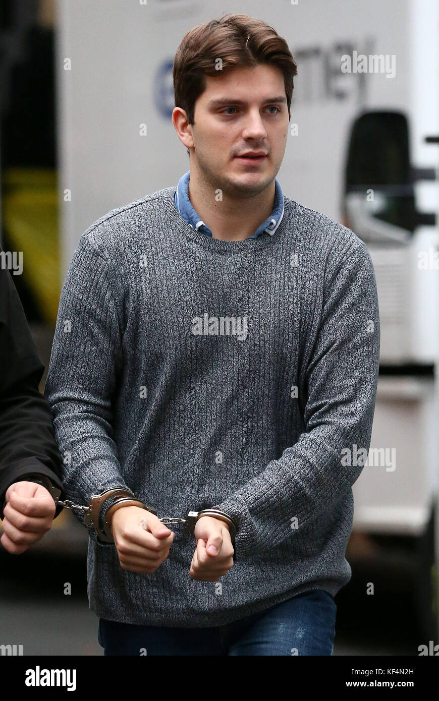 Daryll Rowe arrives at Lewes Crown Court. Rowe is accused of ...