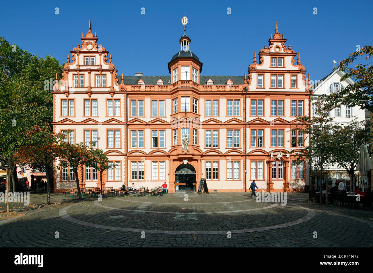 Gutenberg-Museum im Haus Zum Roemischen Kaiser in Mainz, Rheinland ...