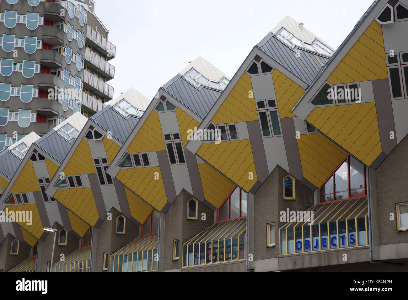 Cube houses are a set of innovative houses built in Rotterdam and ...