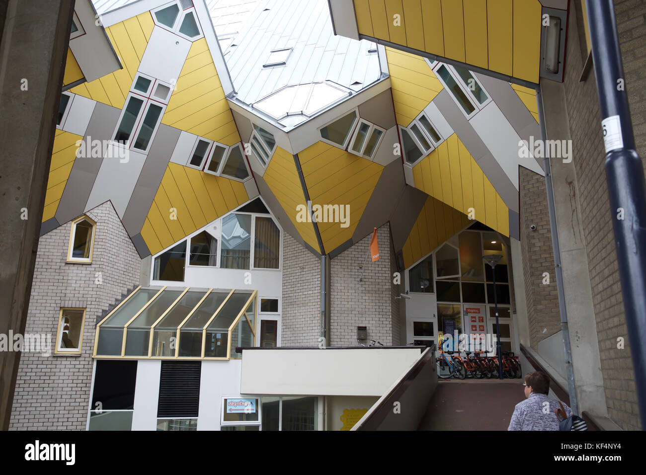 Cube houses are a set of innovative houses built in Rotterdam and ...