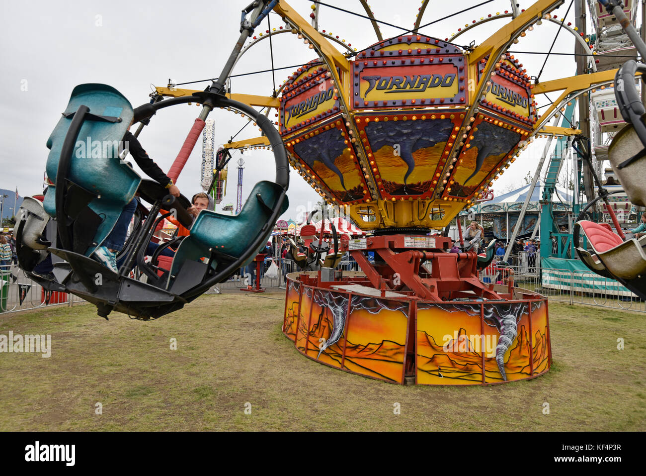 Carnival, Ride, State Fair, Alaska State Fair, Palmer, Alaska, Idaho ...