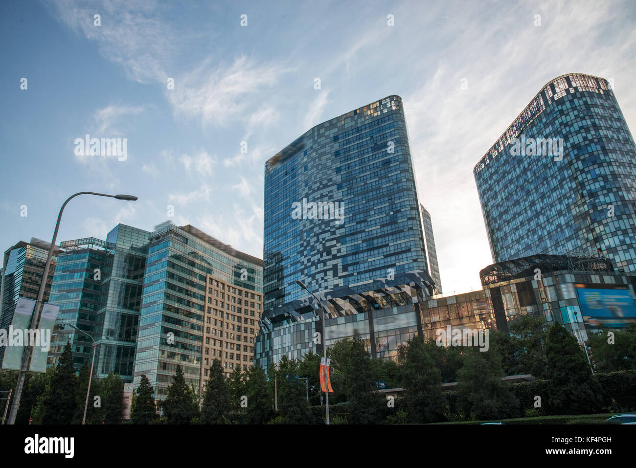 Dongzhimen architecture in Beijing Stock Photo - Alamy