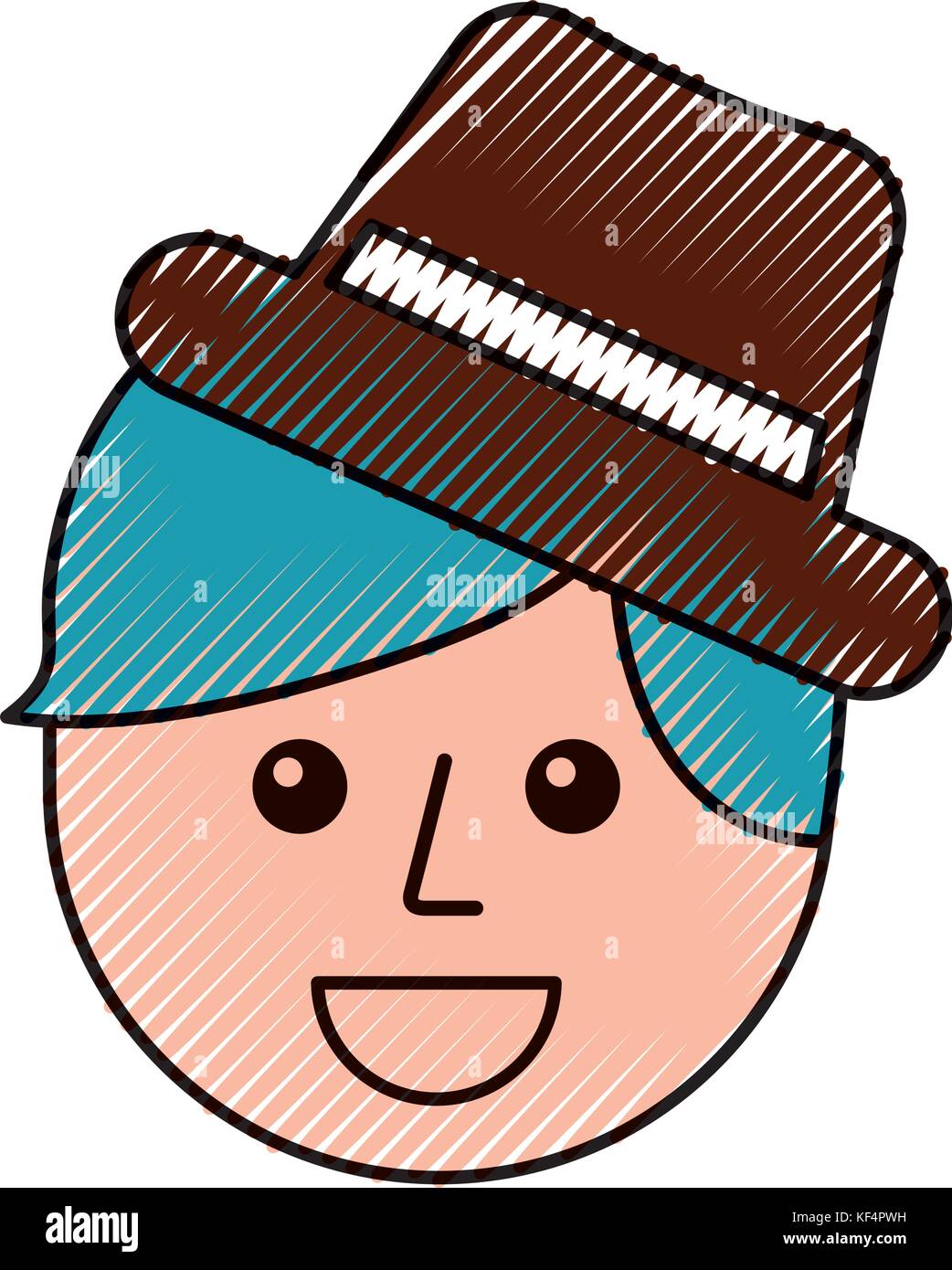 happy young boy avatar member community Stock Vector Image & Art - Alamy