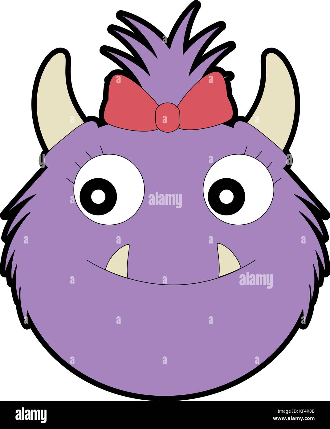female furry monster character Stock Vector Image & Art - Alamy