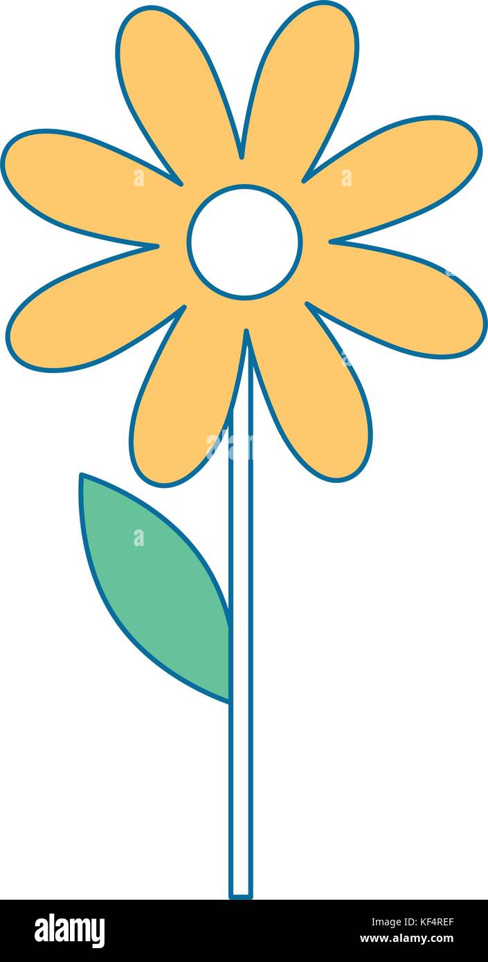 cute sunflower plant icon Stock Vector Image & Art - Alamy