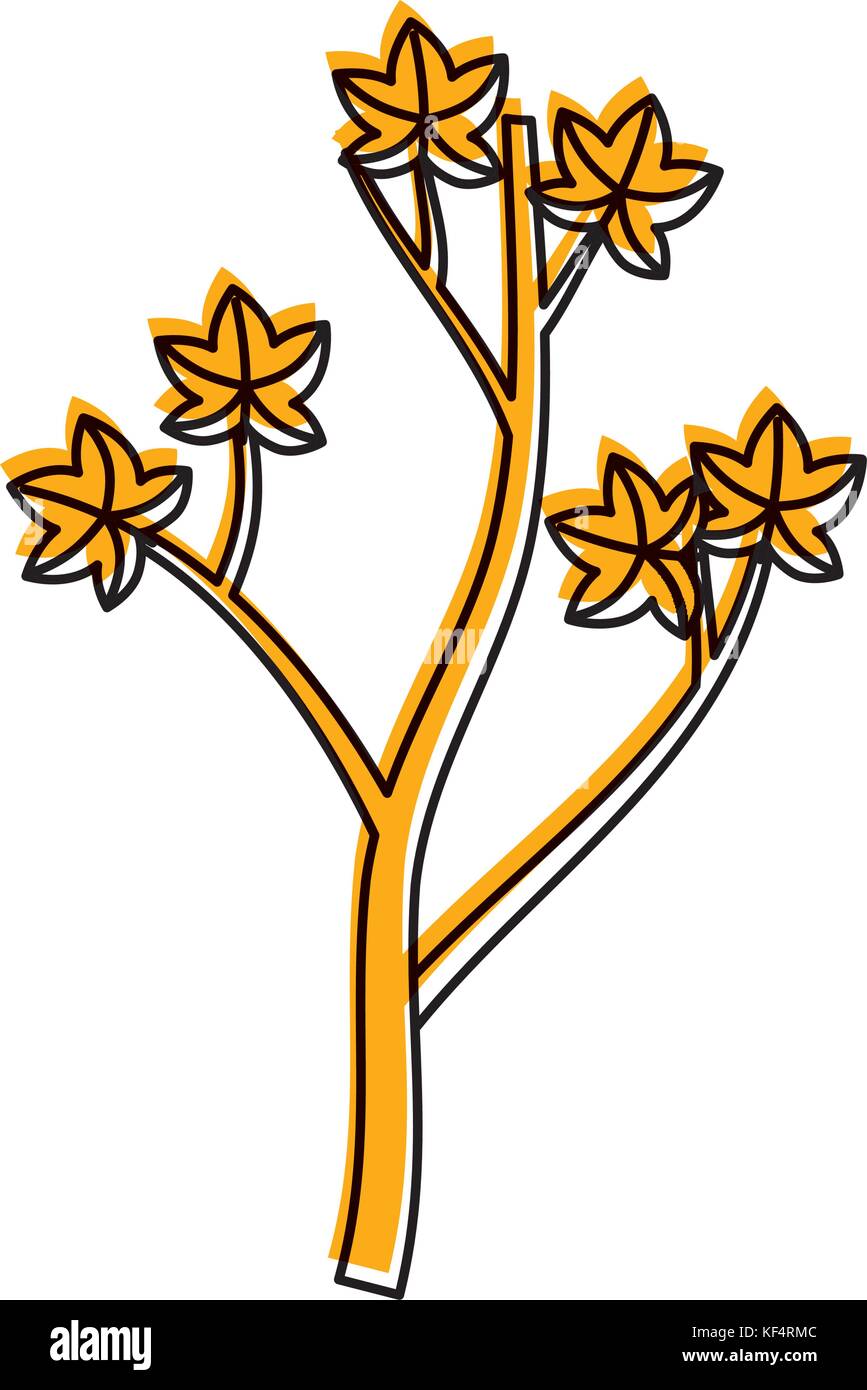 cartoon tree berries on branch natural Stock Vector Image & Art - Alamy