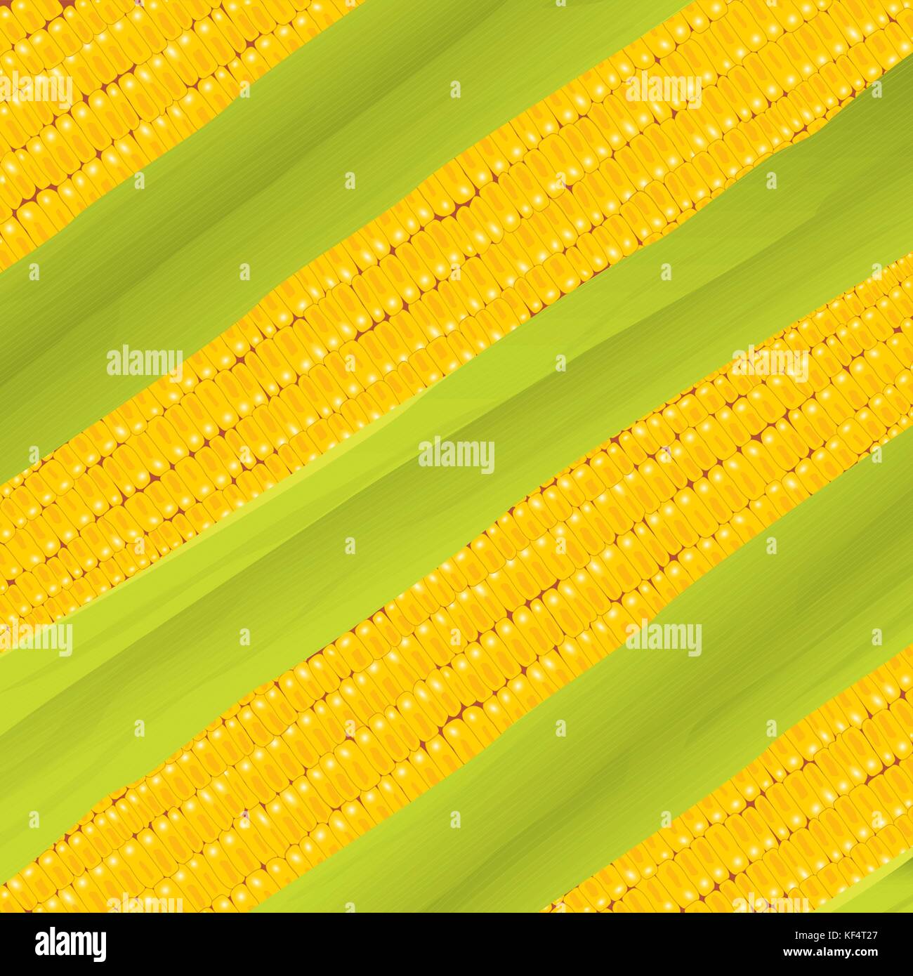 corn background with green leaves Stock Vector Image & Art - Alamy