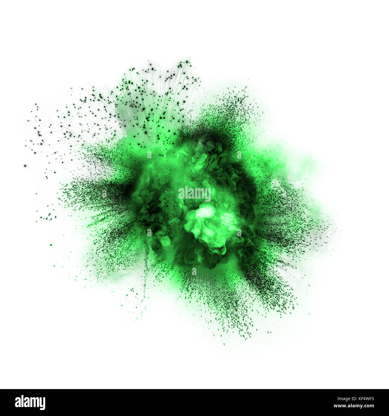 Green Explosion Png