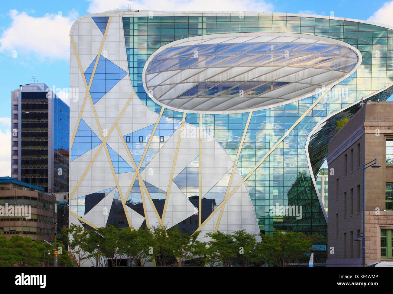 South Korea, Seoul, City Hall Stock Photo - Alamy