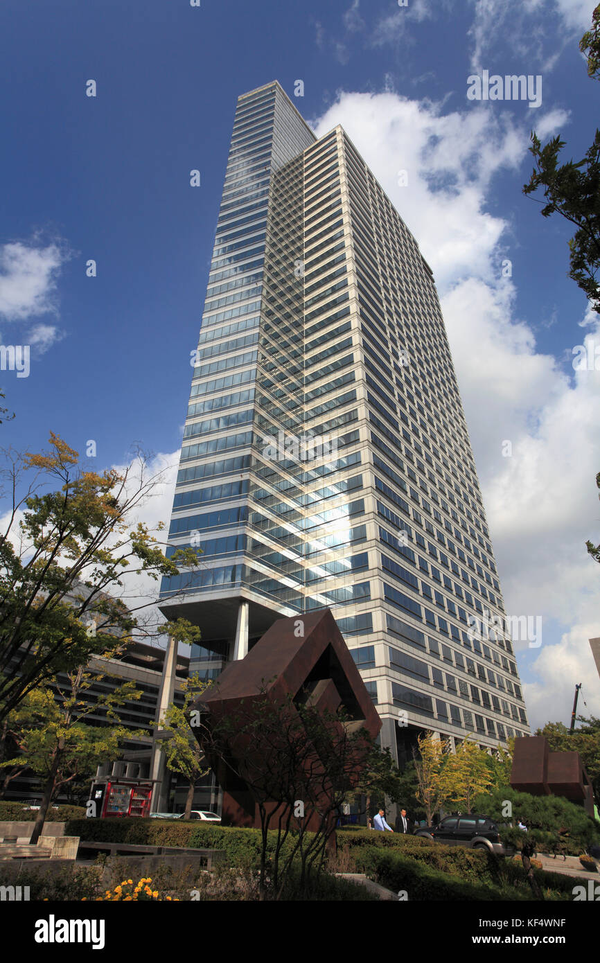 South Korea, Seoul, ASEM Tower Stock Photo - Alamy